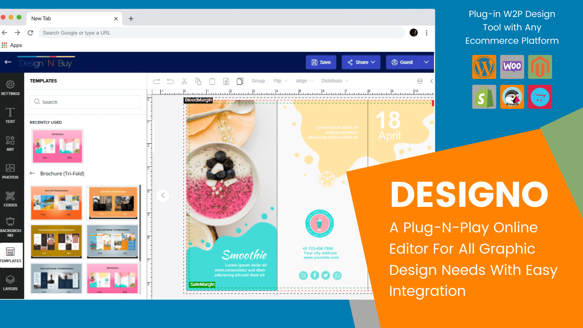 Design’N’Buy Launches Designo, A Plug-N-Play Online Editor