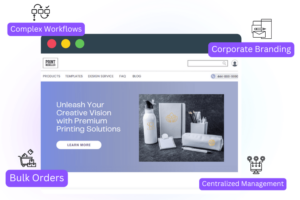 Comparison Between B2B Web To Print and B2C Web To Print Storefront | DesignNBuy