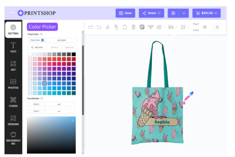 Web To Print Online Designer, Web To Print Design Tool | DesignNBuy