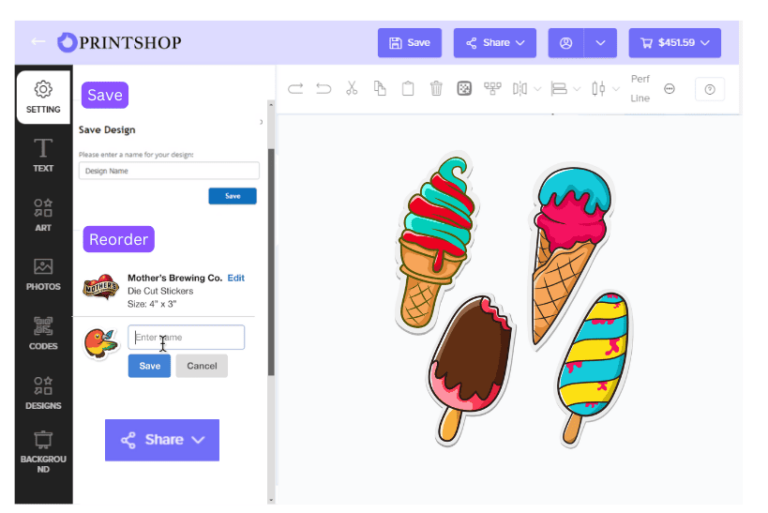 Web To Print Online Designer, Web To Print Design Tool | DesignNBuy