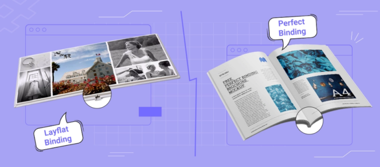 Layflat Binding vs Perfect Binding: Guide for Print Businesses | DesignNBuy